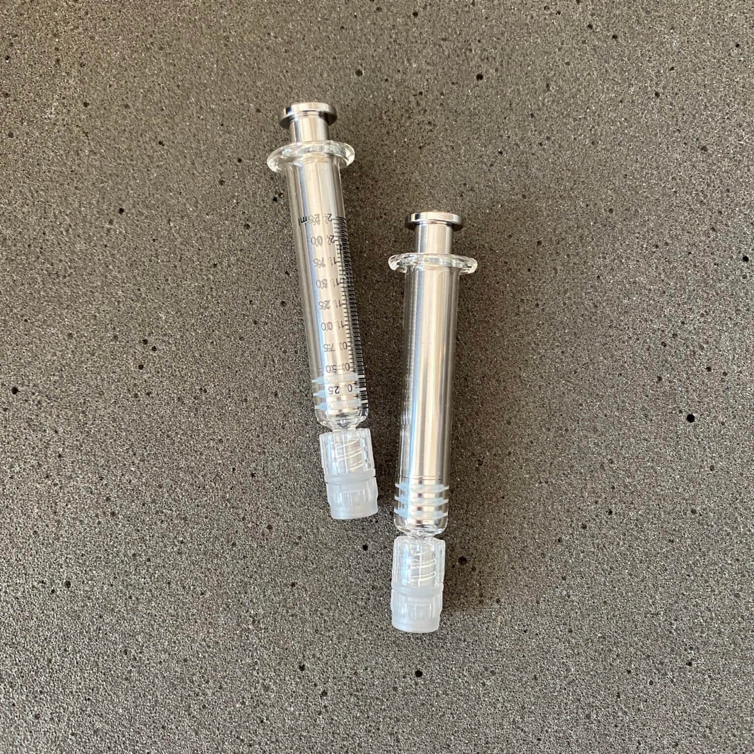 Empty Glass Syringes - nano3Dprint